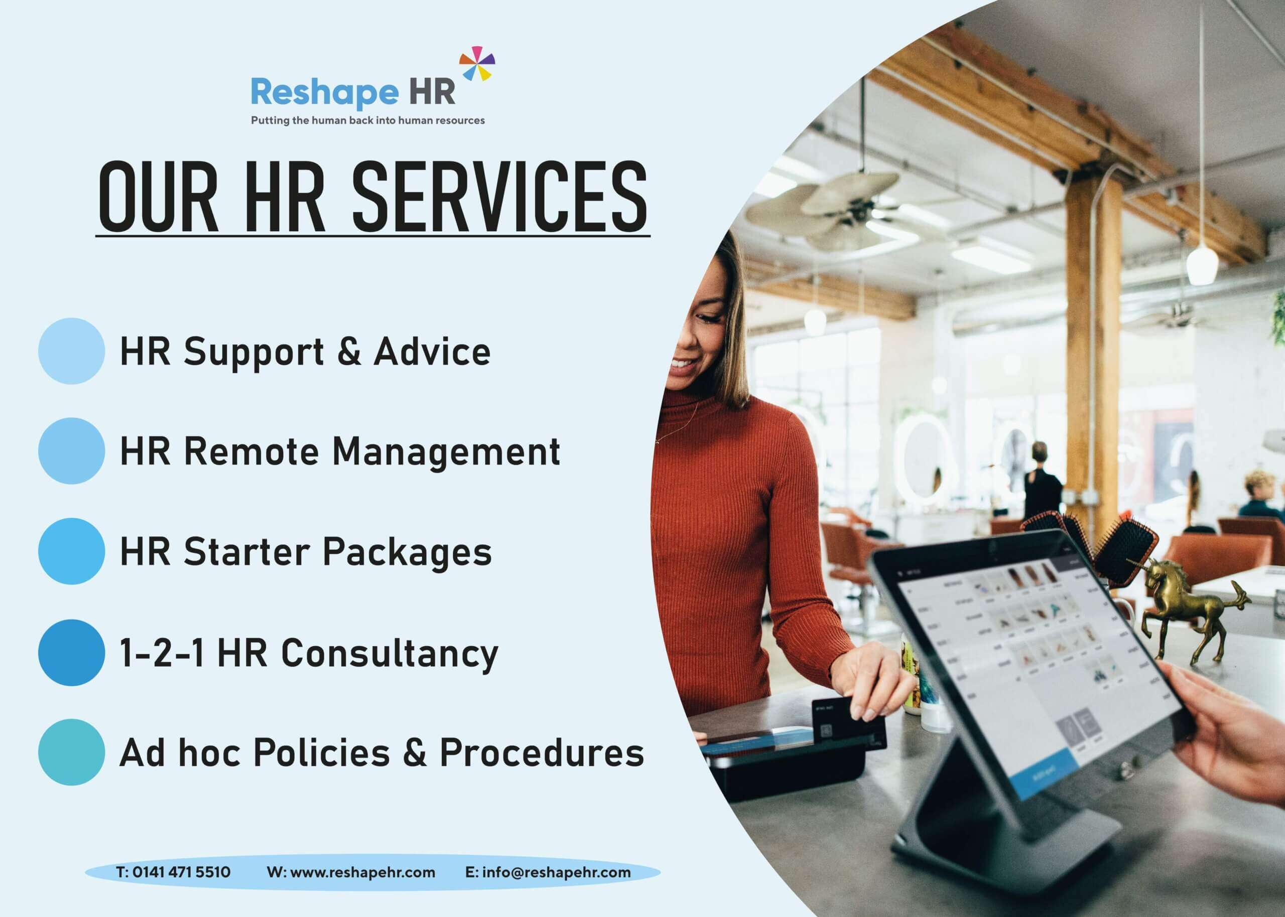 Our HR Offerings - Reshape HR